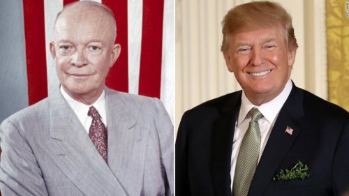 A Tale of Two Presidents: Dwight D. Eisenhower and Donald Trump.