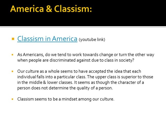 Why 'Class' Trumps Race In The Looming Financial Crisis.
