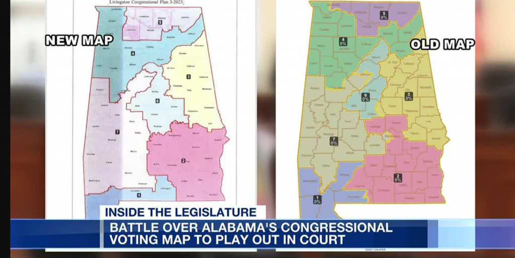 Republican House Speaker Kevin McCarthy: Alabama Congressional Map, as ...