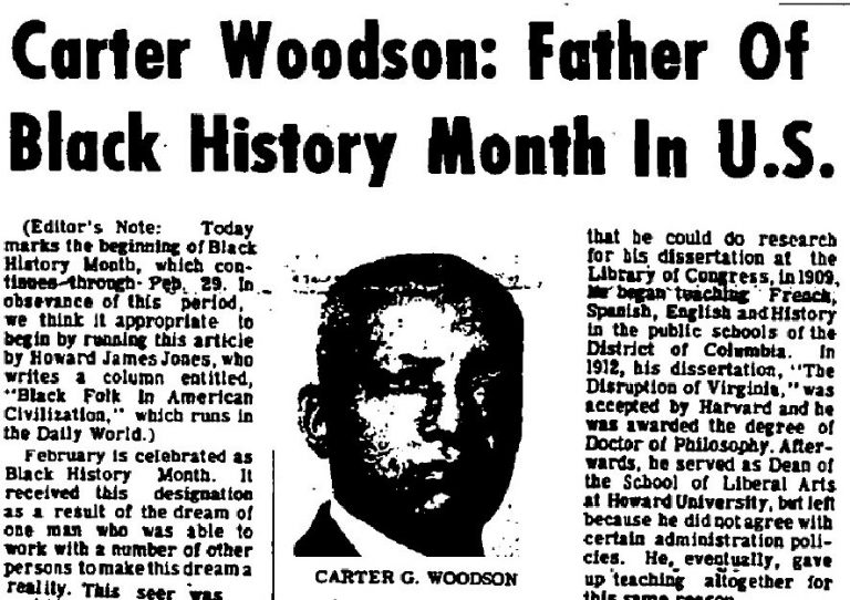 Negro History Week to Black History Month: America's Path to ...