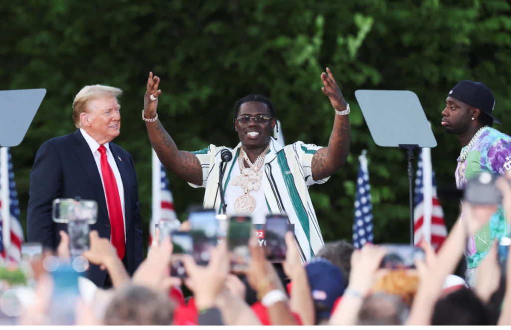 Donald Trump’s Quest For Support From Black Rappers. – ThyBlackMan.com
