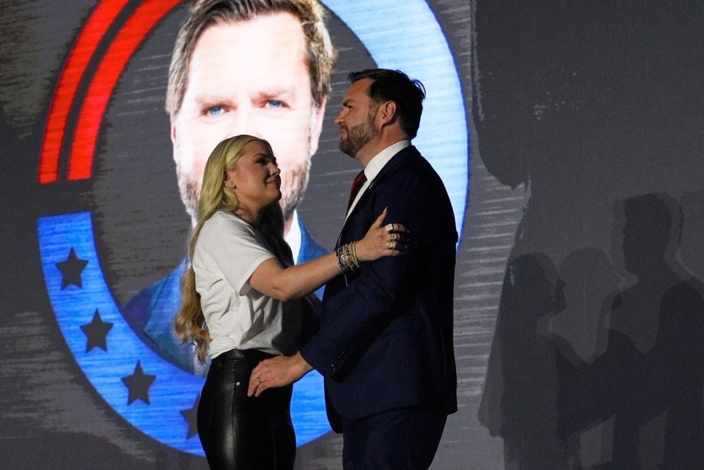 JD Vance and Erika Kirk Hug Sparks Controversy: Political Scandal or ...